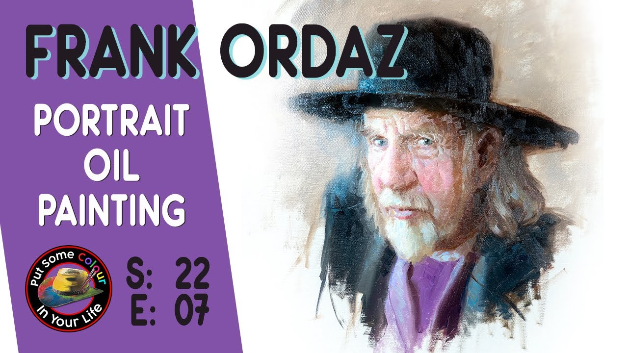 Painting Portraits with Oil Paint with Star Wars Artist Frank Ordaz ...