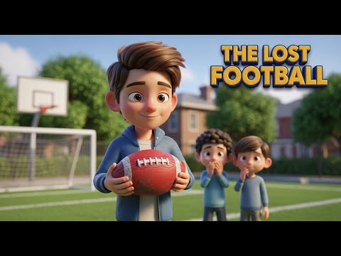 The Lost Football | Moral Story for Kids | A Lesson on Forgiveness #KidsStory #MoralStory