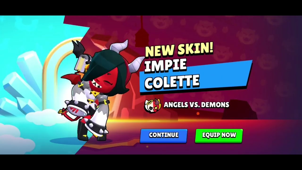 Impie Colette Brawl Stars Demonic Free Unlcoked - YouTube