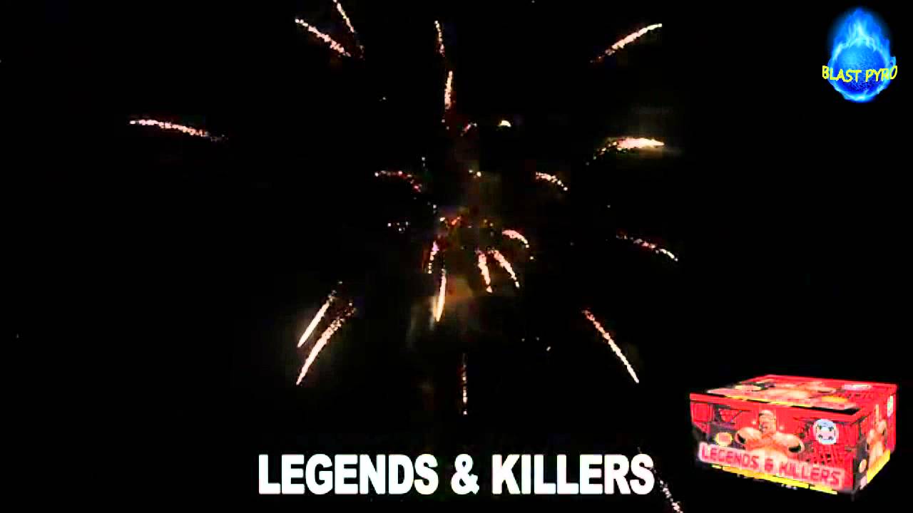Legends & Killers Cutting Edge Fireworks - YouTube