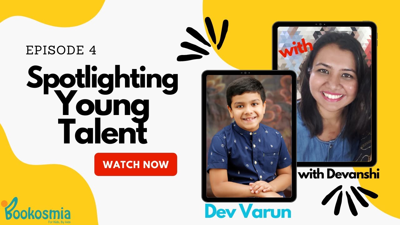 Spotlighting Young Talent- Dev Varun, 8, Published Author - YouTube