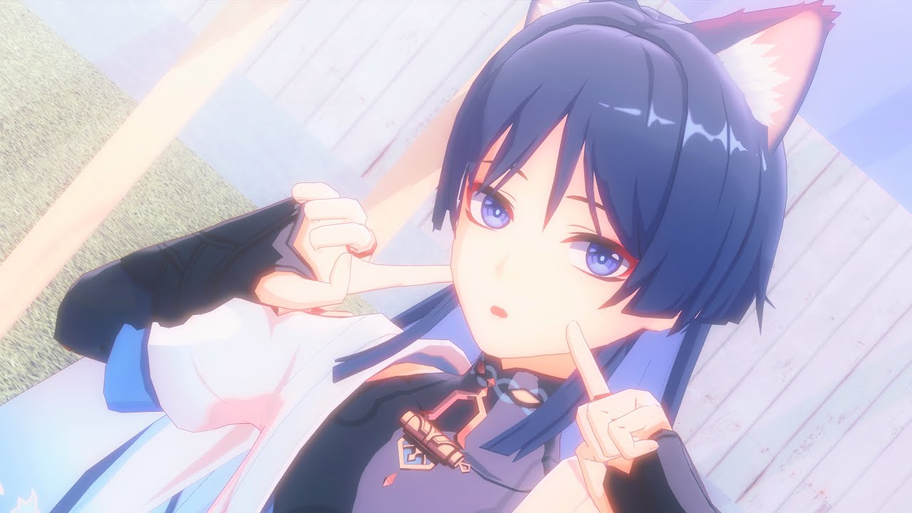⌈Genshin Impact ︎原神MMD⌋ Nyan cat EX - daniwell ⇾ Ponytail Wanderer ...