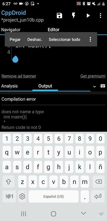 Hola Mundo En Cppdroid C Para Android Youtube 