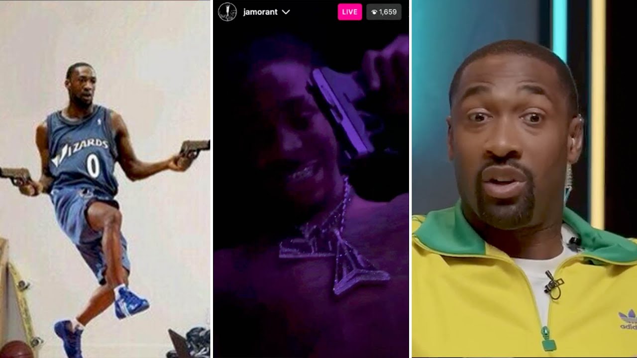 Gilbert Arenas WARNS Ja Morant on NBA not playing on gun policy! "It's ...