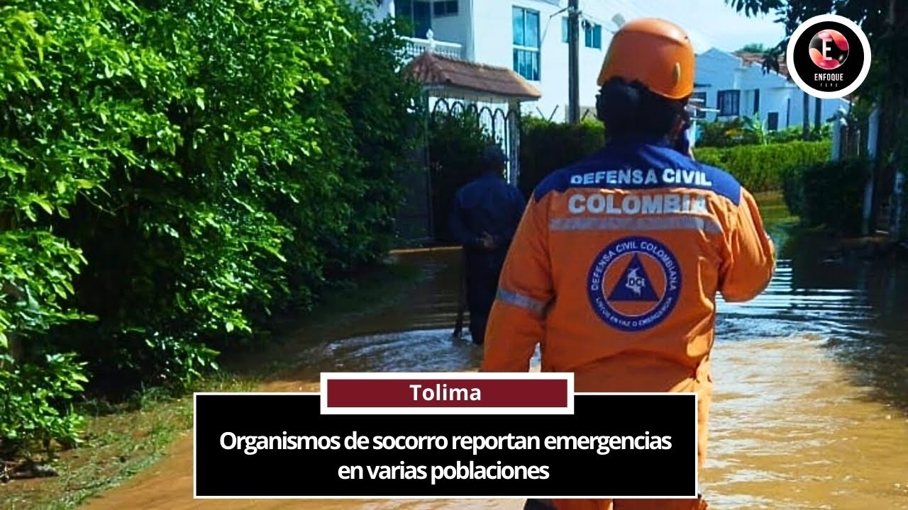 Organismos de socorro reportan emergencias en varias poblaciones - YouTube