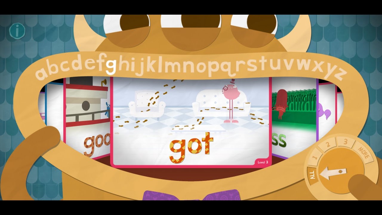 Letter G - GOT | Endless Reader | Sight Words | Originator Games - YouTube