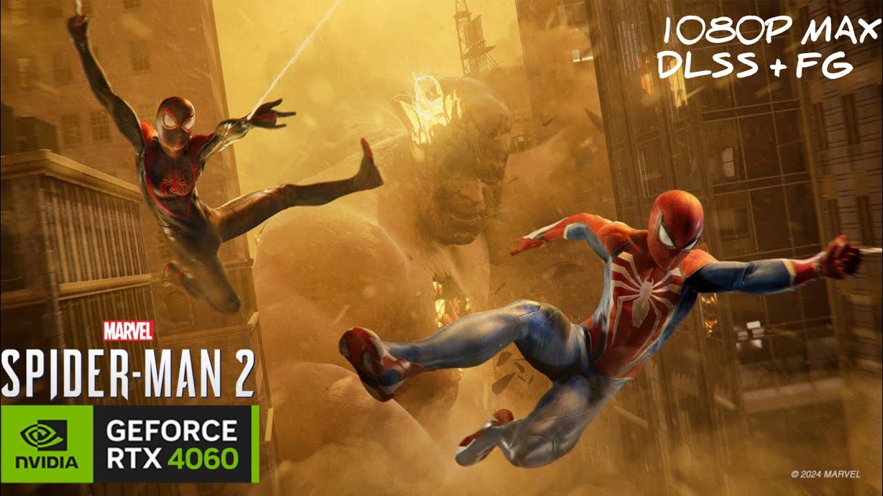 Marvel's Spider-Man 2 RTX 4060 | I3 12100f - Benchmark 1080P - YouTube