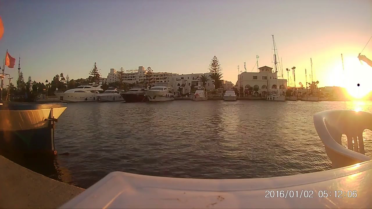 Timelapse Kantaoui Marina Sousse, Tunisia - YouTube