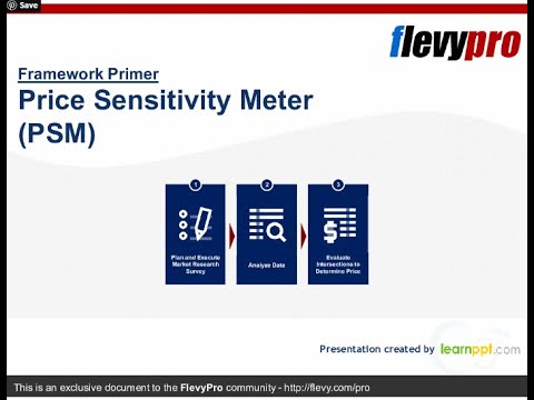 Exploring Van Westendorp Price Sensitivity Meter (PSM) - YouTube