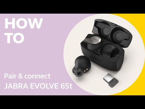 Jabra Evolve 65t: How to pair | Jabra Support
