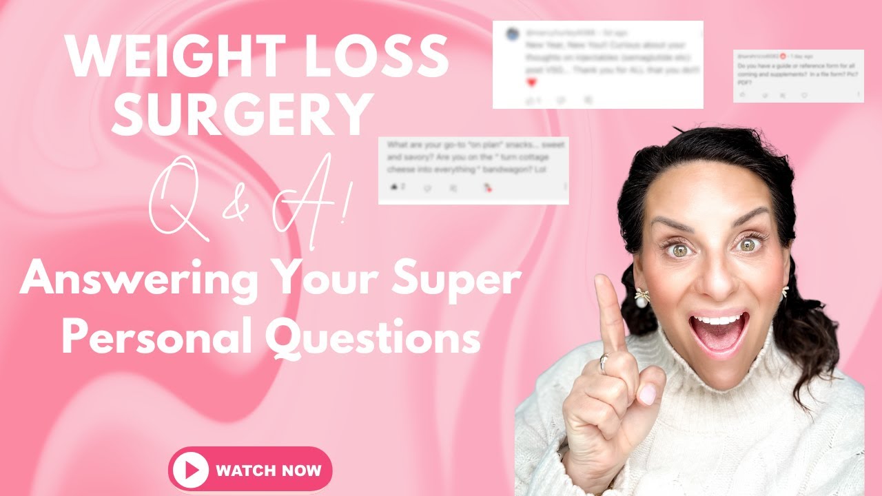 Bariatric Surgery Q&A: Top Weight Loss Surgery Questions Answered by ...