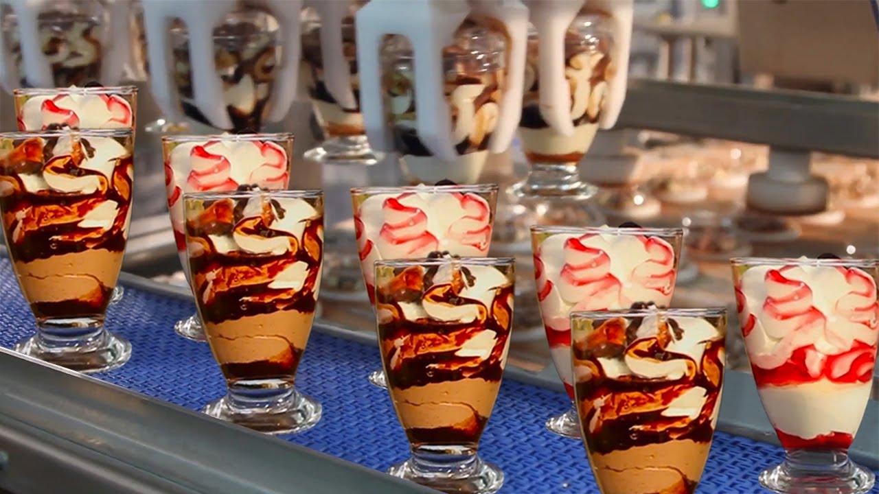 Ice Cream Making Process Inside The Factory | AWESOME FOOD PROCESSING ...