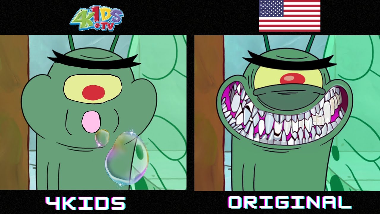 What if 4Kids Censored SpongeBob? 4Kids Censorship in SpongeBob. Part 2 ...