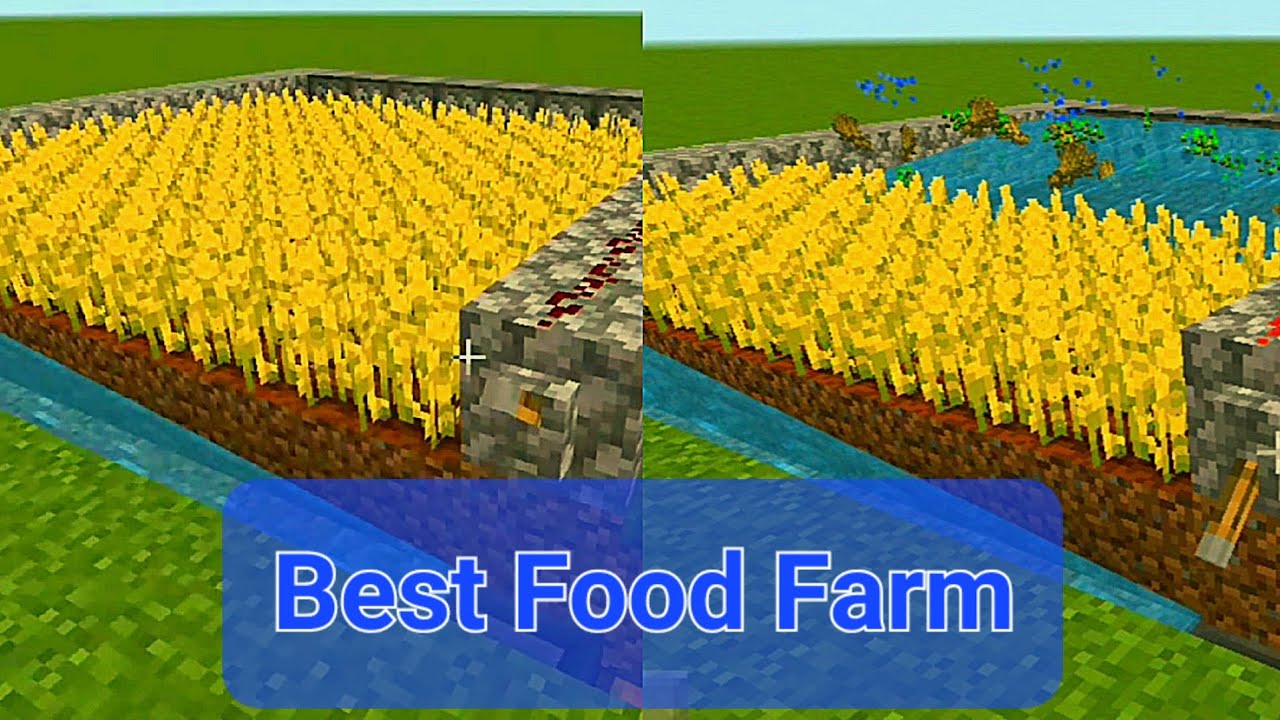 Minecraft best food farm #minecraft - YouTube