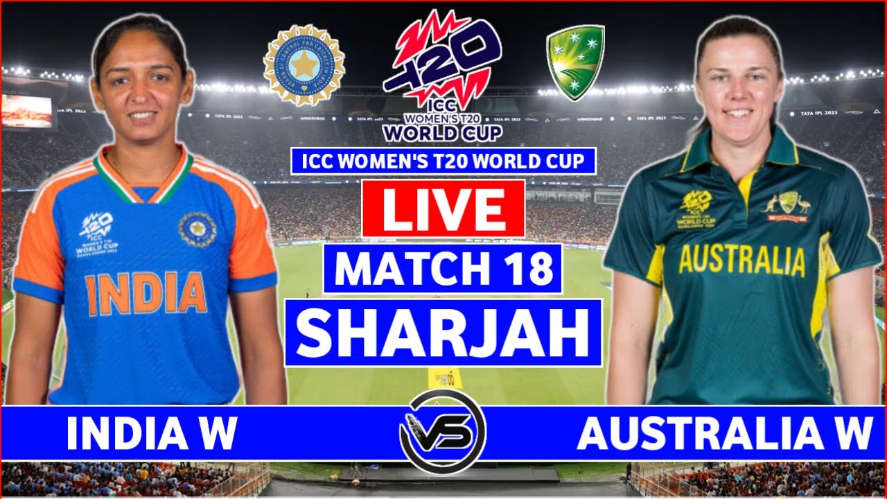 ICC Womens T20 World Cup Live: India Women vs Australia Women Live ...