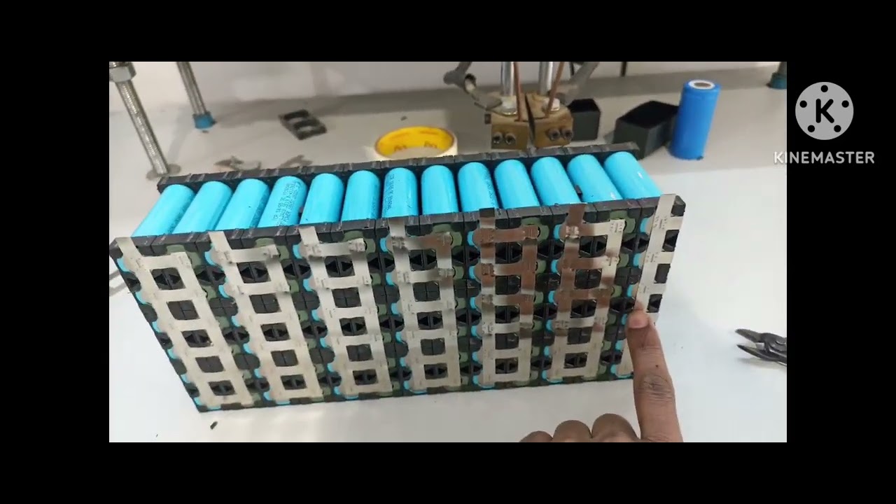 how to make 48v15.6ah EV battery pack, #techical power house - YouTube