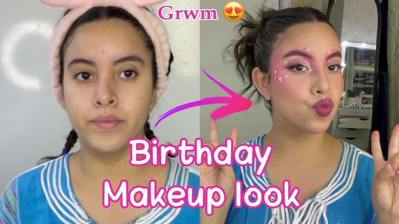 Birthday Makeup Look 22y ๐ ุฃุฌูู ููุฌุฏู ุฑุงุณู ูุนูุฏ ู
ููุงุฏู Youtube