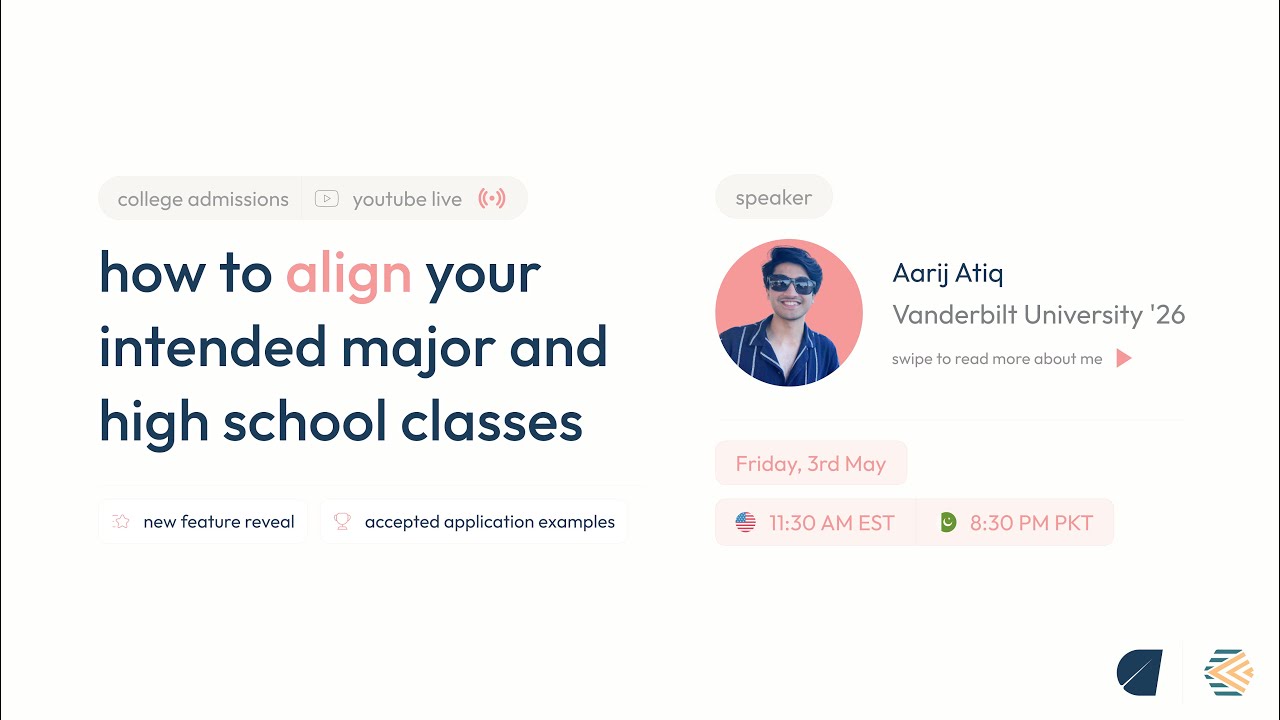 How to align your intended major and high school classes? | College ...