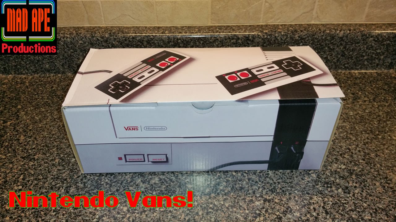 Nintendo Legend of Zelda Shoes from Vans! - YouTube