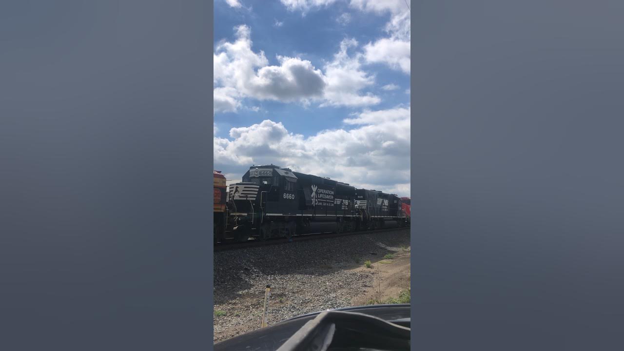 8 Engine Lashup w/ CP, KCS, NS (OLS) and new CN - YouTube