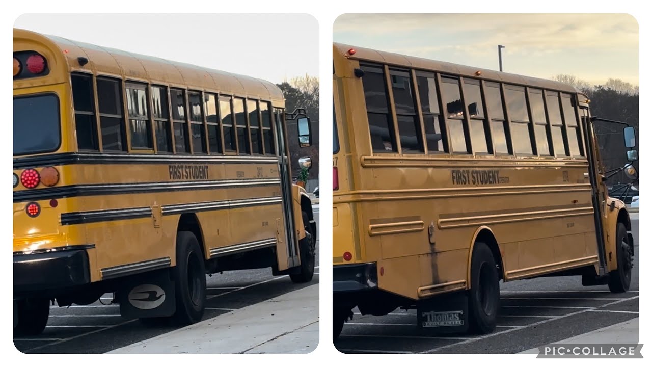 First Student 2412 (2019 Bluebird Vision) and 2379 (2018 Thomas C2 ...