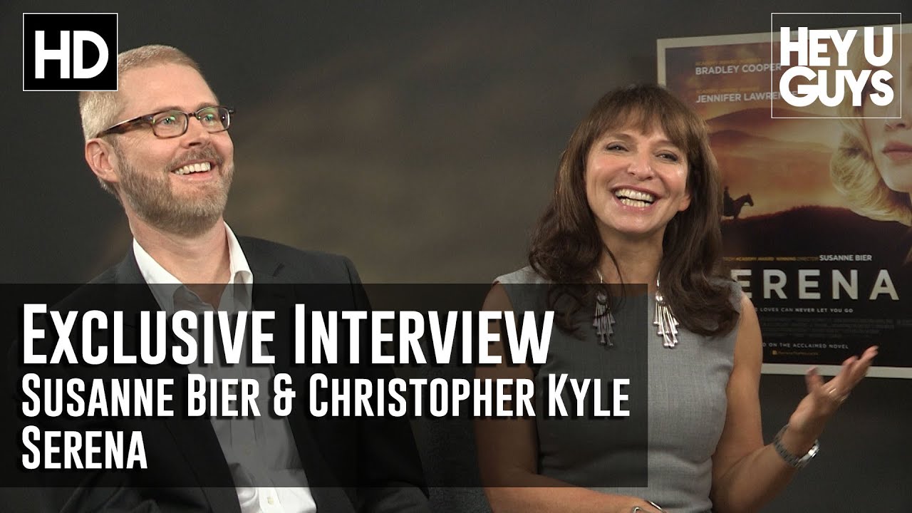 Suzanne Bier and Christopher Kyle Interview - Serena - YouTube