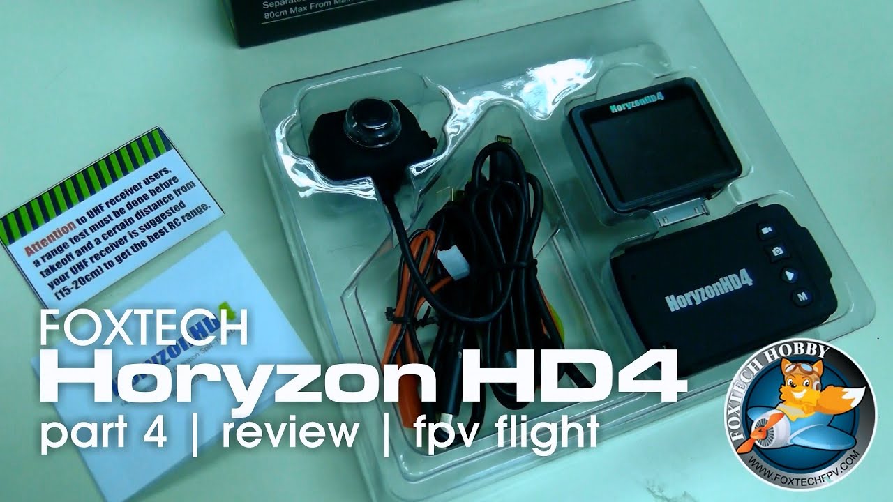 Foxtech HORYZON HD4 - Review Part 4: Flight test - YouTube