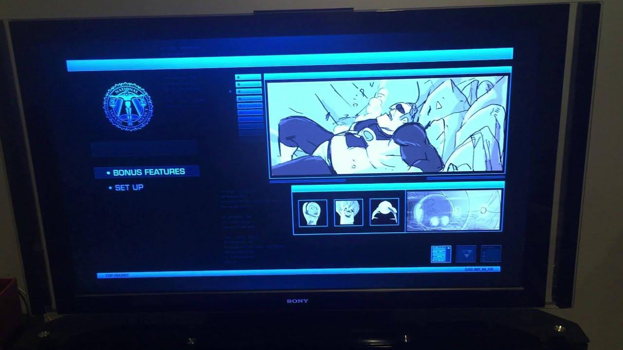 PIXAR 6b. The Incredibles Blu-ray (Disc 2) Menu - YouTube