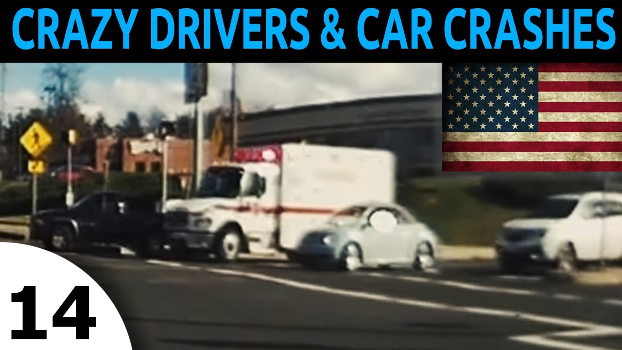 CAR CRASH FAILS AND BAD DRIVERS USA COMPILATION EPISODE 14 - YouTube