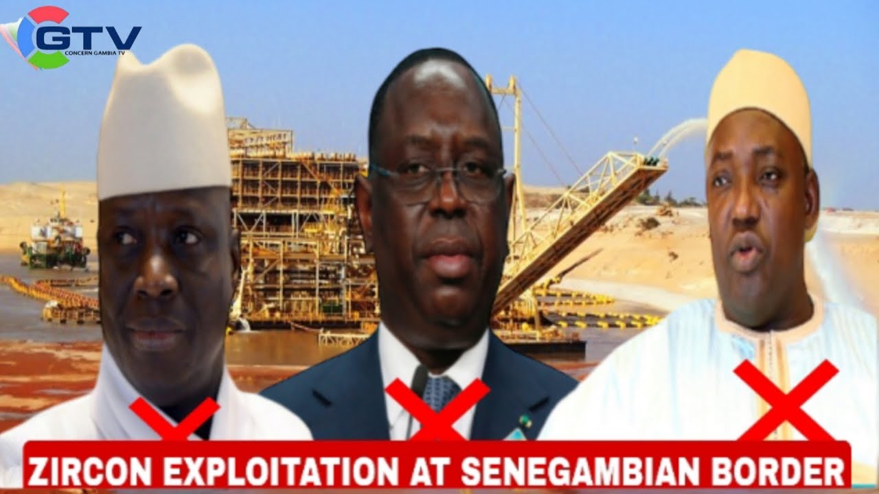 ZIRCON EXPLOITATION AT SENEGAMBIAN BORDER. FINALLY EXPOSED. - YouTube
