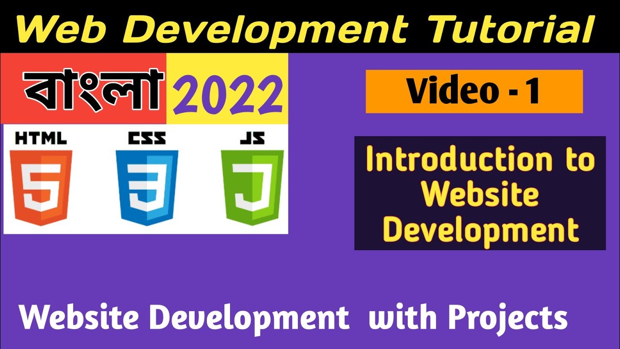Web Development Full course in Bangla || html css tutorial in bangla ...