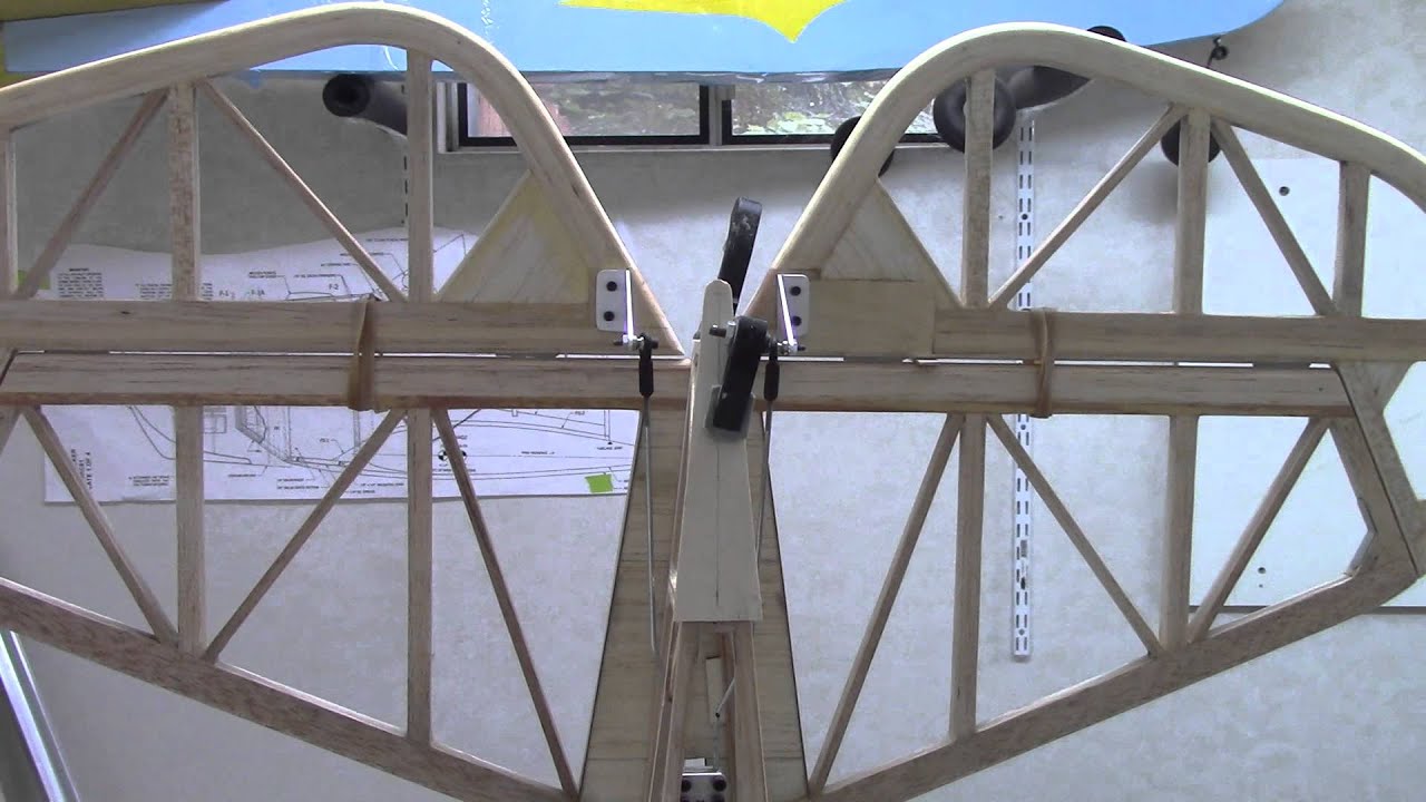 Split elevator Split fuse Servo set up - YouTube