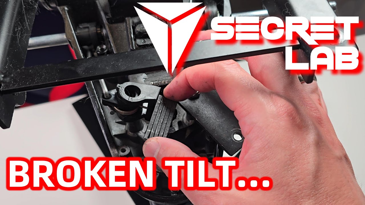 Secretlab Chair Tilt Mechanism Is Broken - Here's Why - YouTube