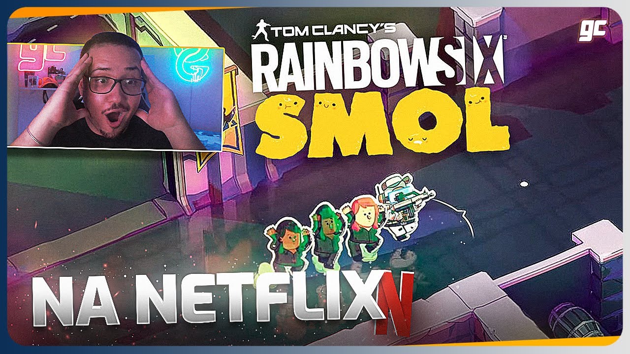 TESTEI O NOVO RAINBOW SIX SMOL MOBILE da NETFLIX GAMES 😯 - YouTube