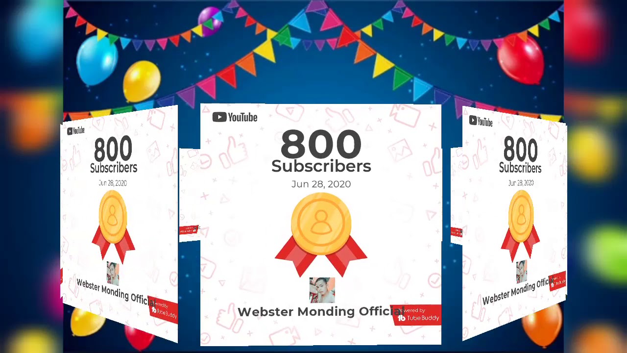 Happy 800 Bananas mga langga - YouTube