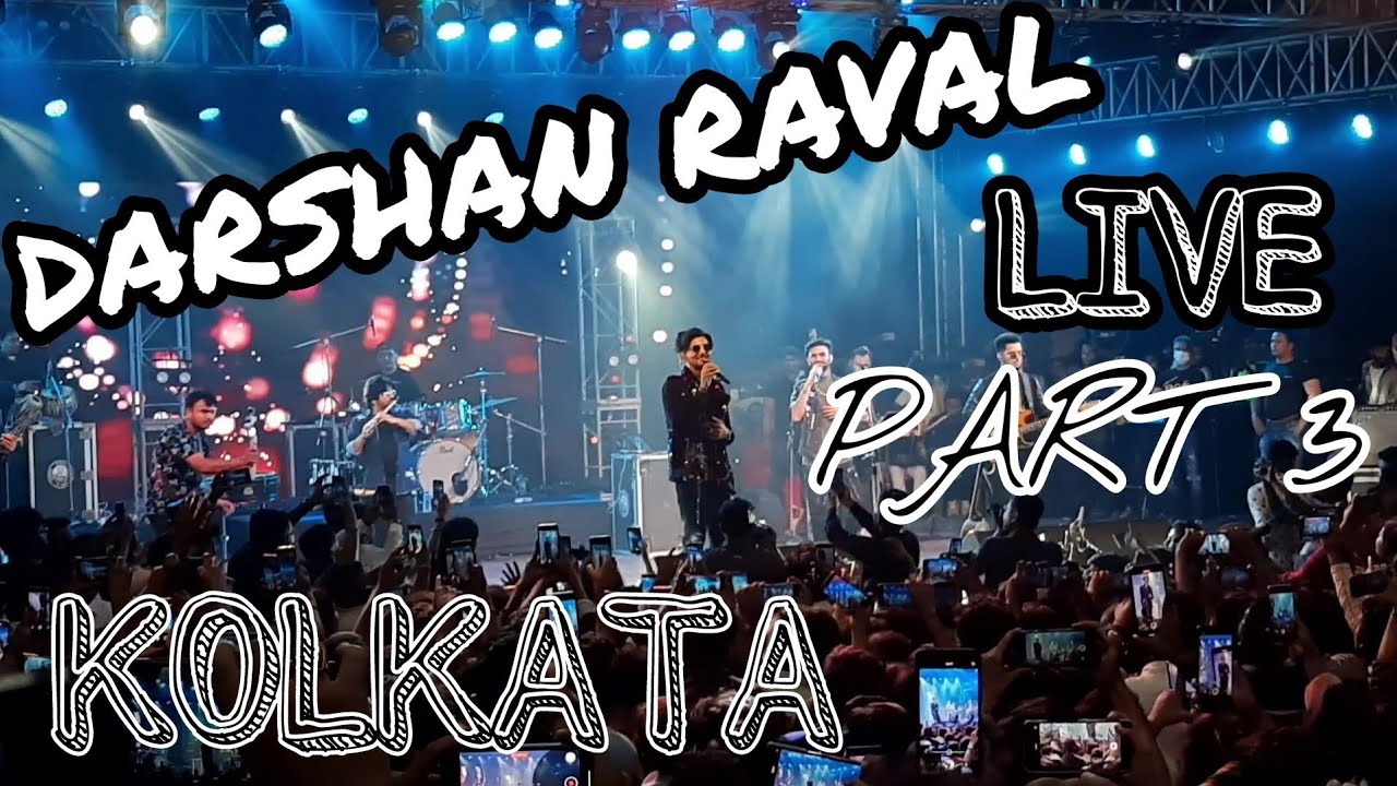 Tu Jaane Na × Sanu Ek Pal Chain।।Darshan Raval।। Kolkata Nazrul Manch ...