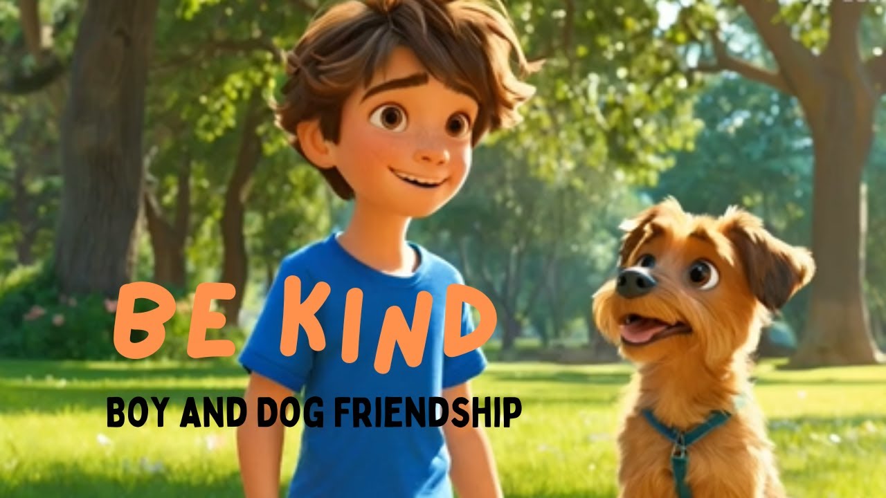 Be Kind | Boy and Dog Friendship | KidStation - YouTube