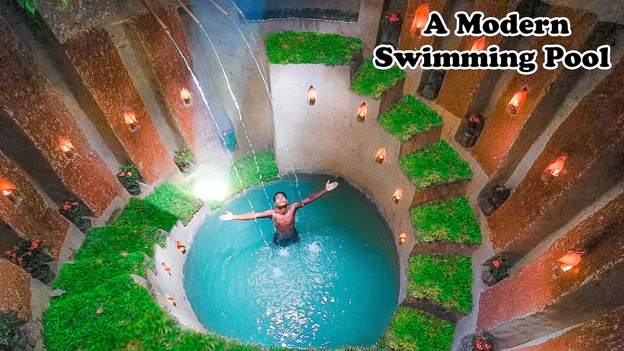 How To Build The Most Modern Underground Swimming Pools In Underground ...