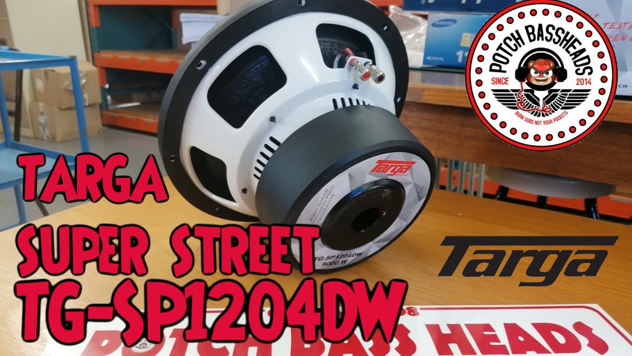 Targa Super Street 12 unboxing and viewing - YouTube
