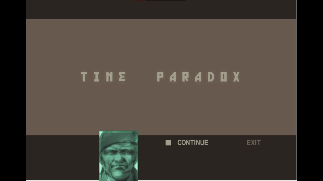 Metal Gear Solid 3: Sokolov Time Paradox - YouTube