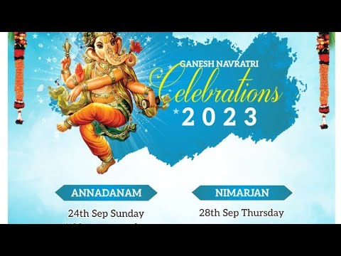 Annadanam program | Kosmic Ganesh chaturthi celebrations 2023 | Kosmic crew - YouTube