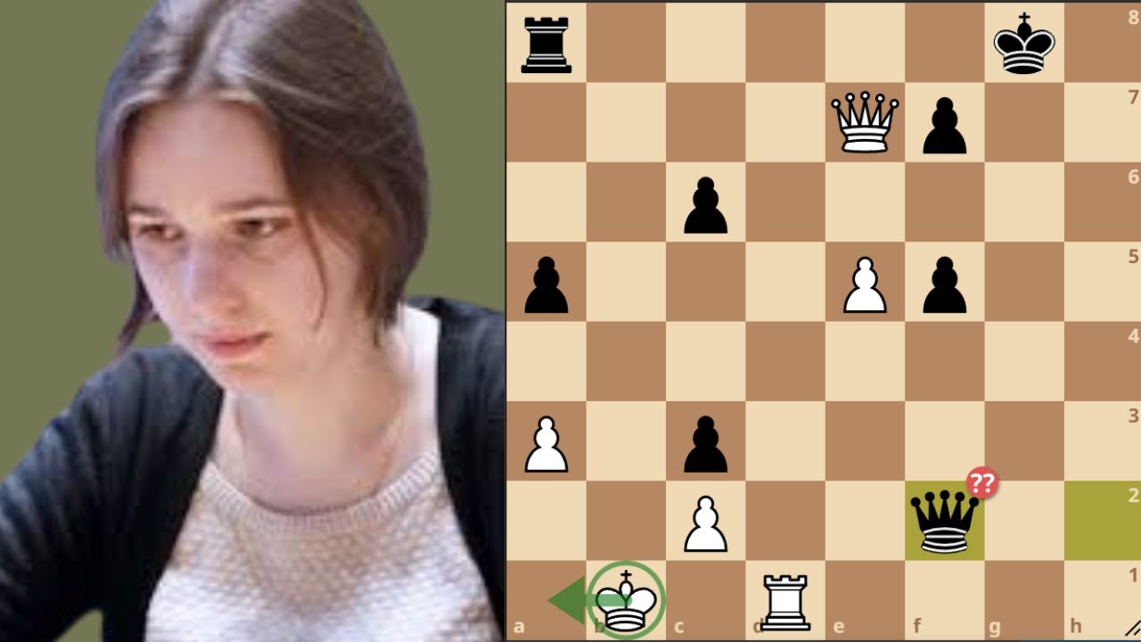 Muzychuk Mariya Secures The Gold For Ukraine/ Kashlinskaya Alina Vs ...