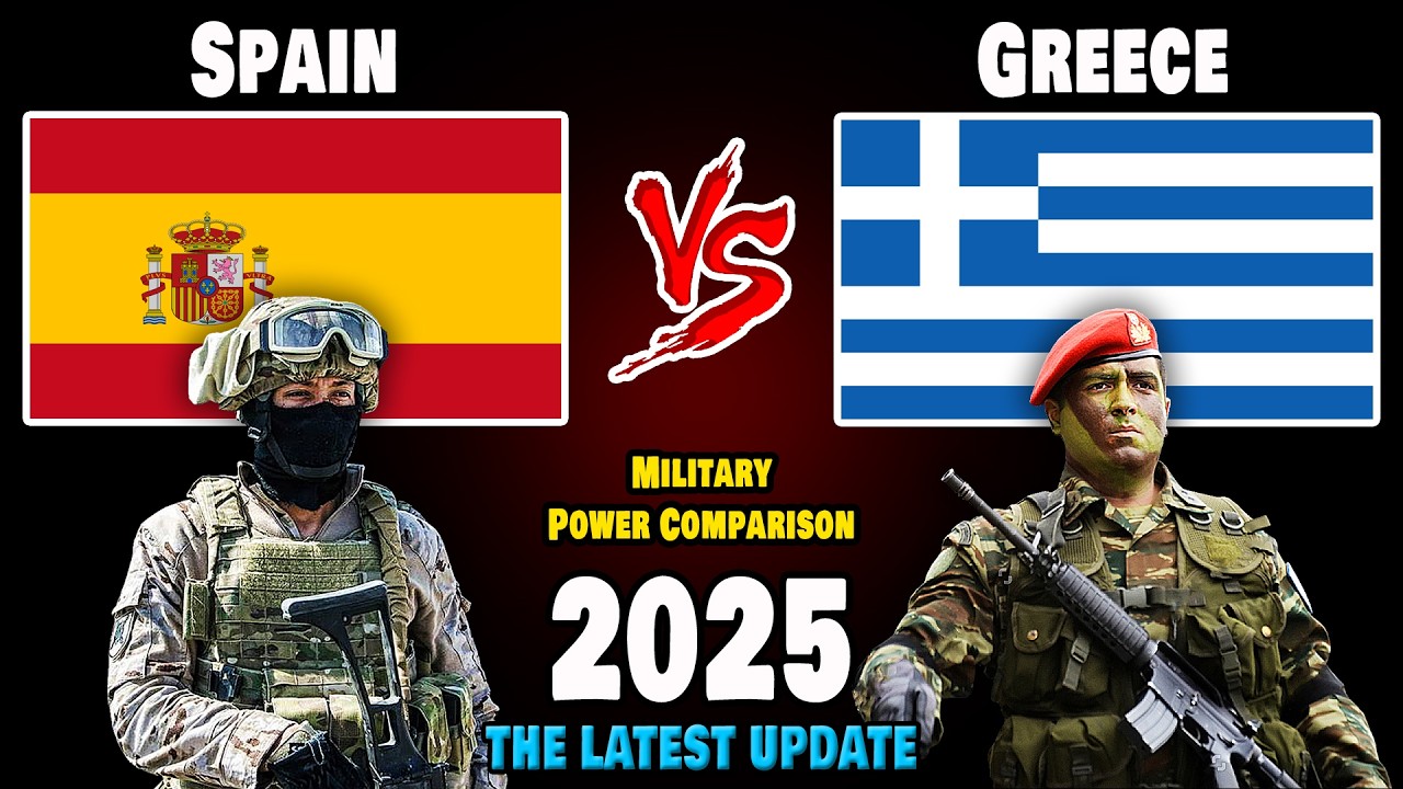 Spain vs Greece Military Power Comparison 2025 | Greece vs Spain ...