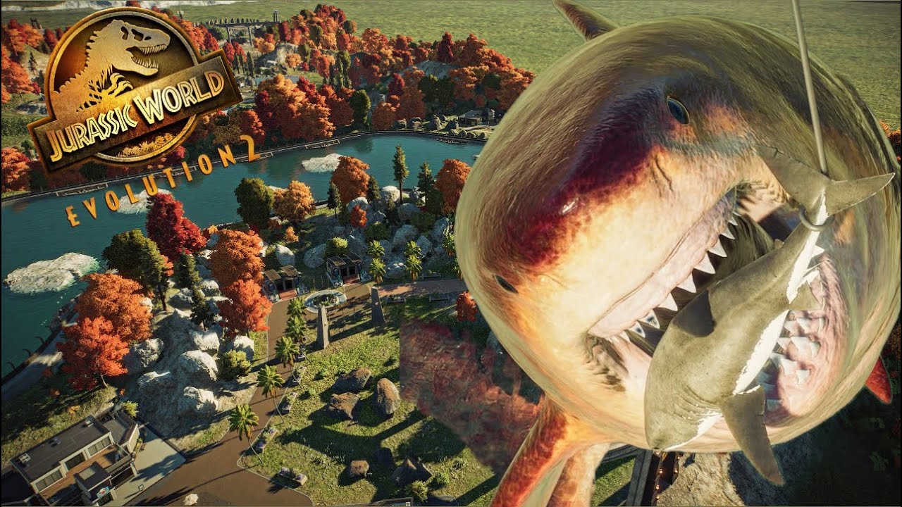 I build a Megalodon habitat in Jurassic World Evolution 2! (PS5) - YouTube