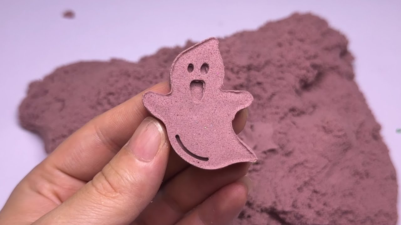 how to make ghost from sand - YouTube