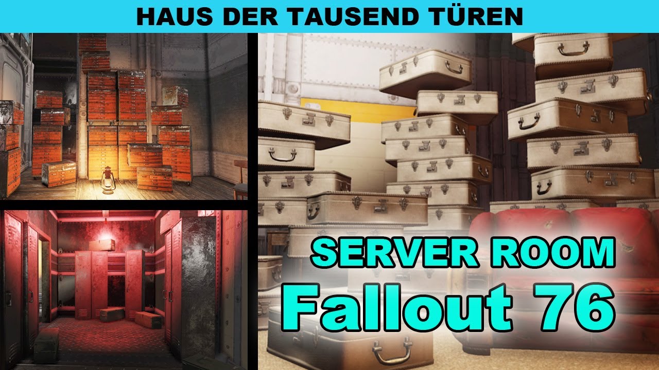 Fallout 76 / Magisches Haus / Server Room Shelter - YouTube