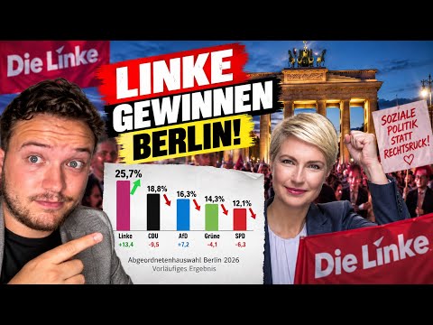 Deutschland nach den Wahlen: Linke gewinnt Berlin, AfD Mecklenburg Vorpommern 🇩🇪