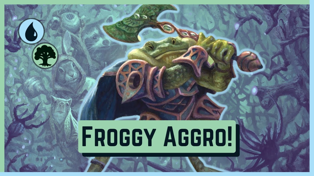 Simic Frogs!... and a rabbit... and a raccoon 😅 | Bloomburrow Standard ...