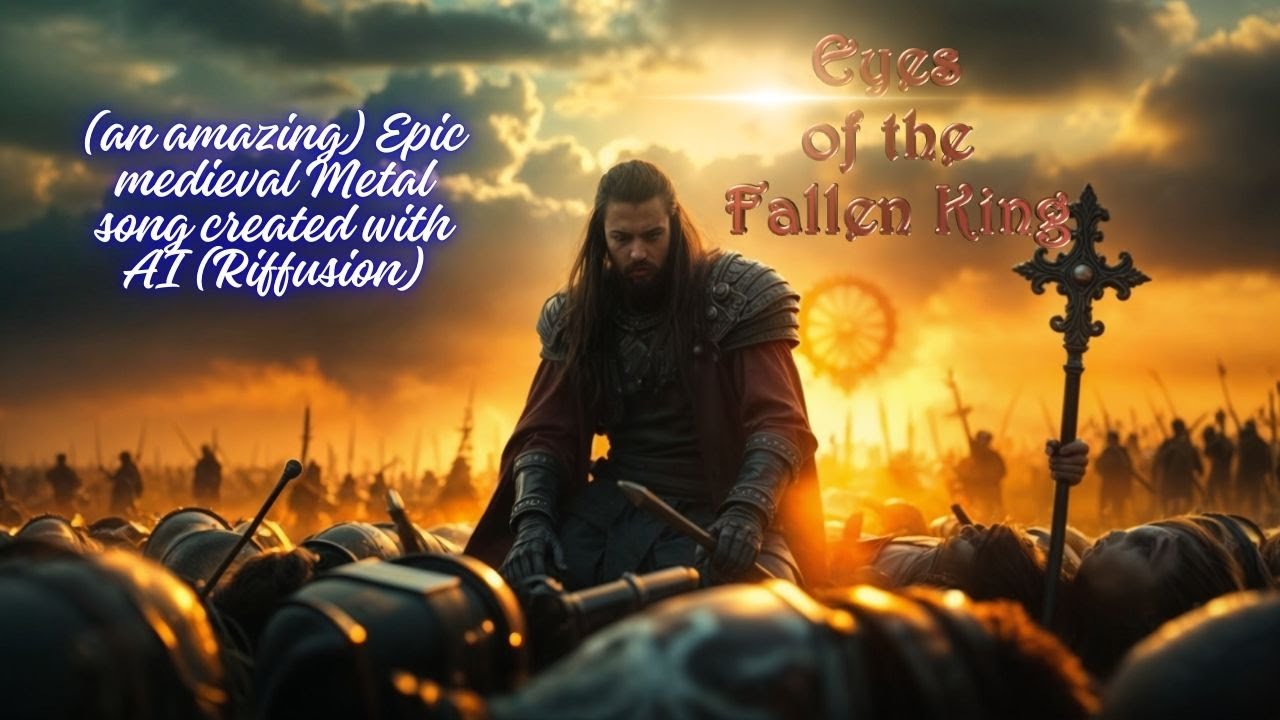 “Eyes of the Fallen King | Epic Medieval Metal Music Created with AI ...