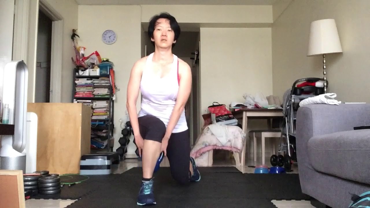 CNY Day 1 workout : JUMP ROPE, BODYWEIGHT, KETTLEBELL - YouTube